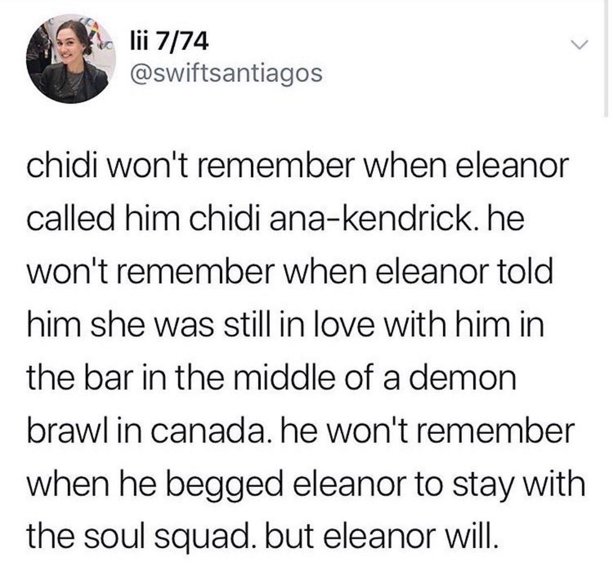 *Cries over Chidi and Eleanor* | Scrolller