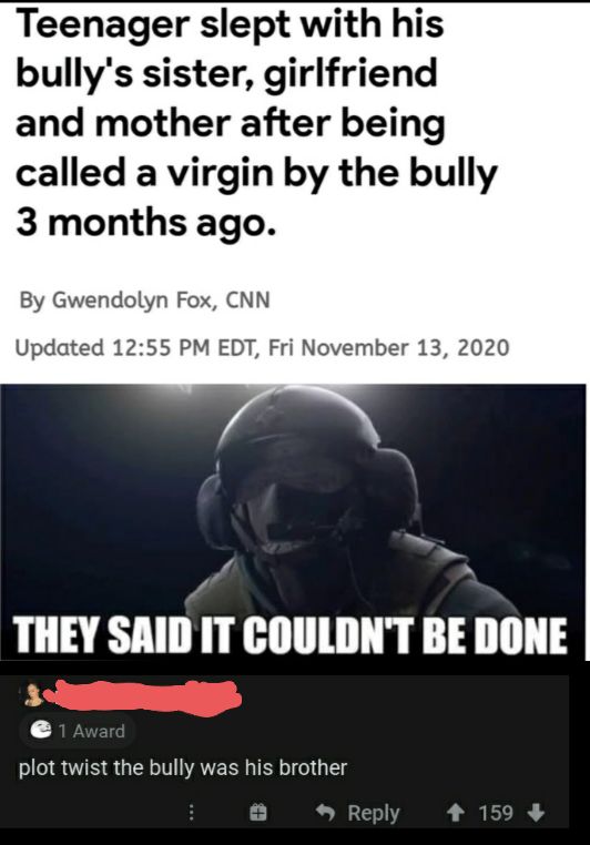 Cross post from Cursed Comments | Scrolller