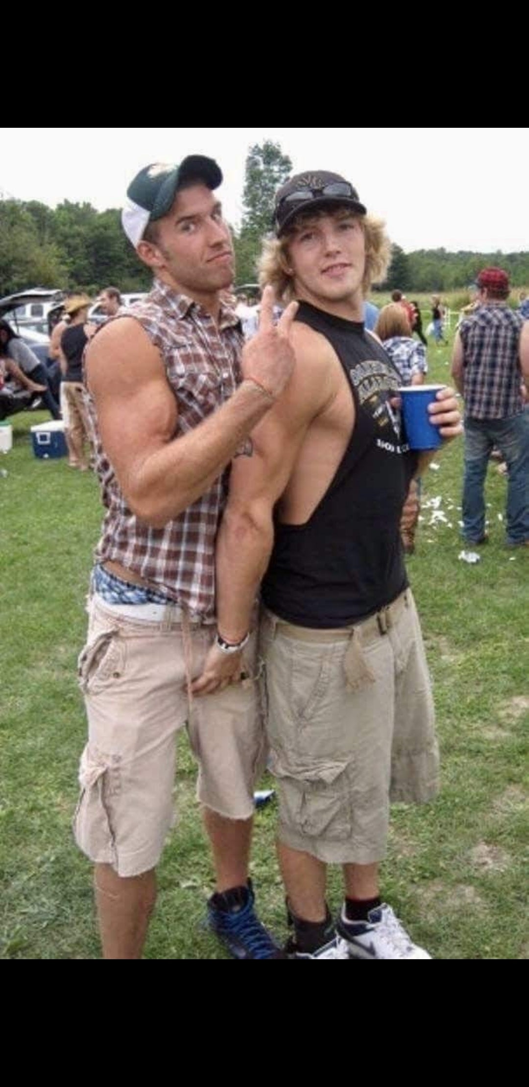 Crotch grab | Scrolller