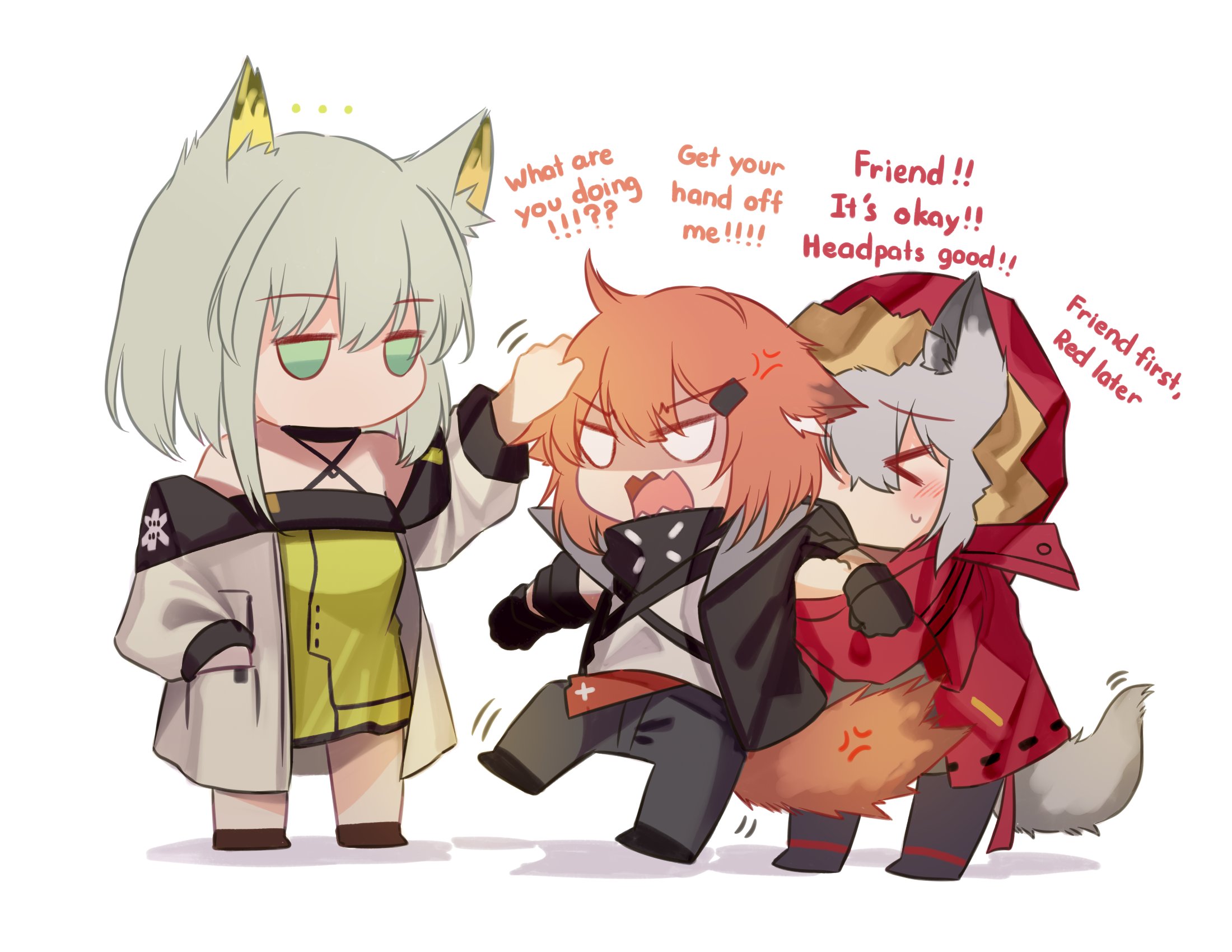 Crownslayer's first headpat [Arknights] | Scrolller