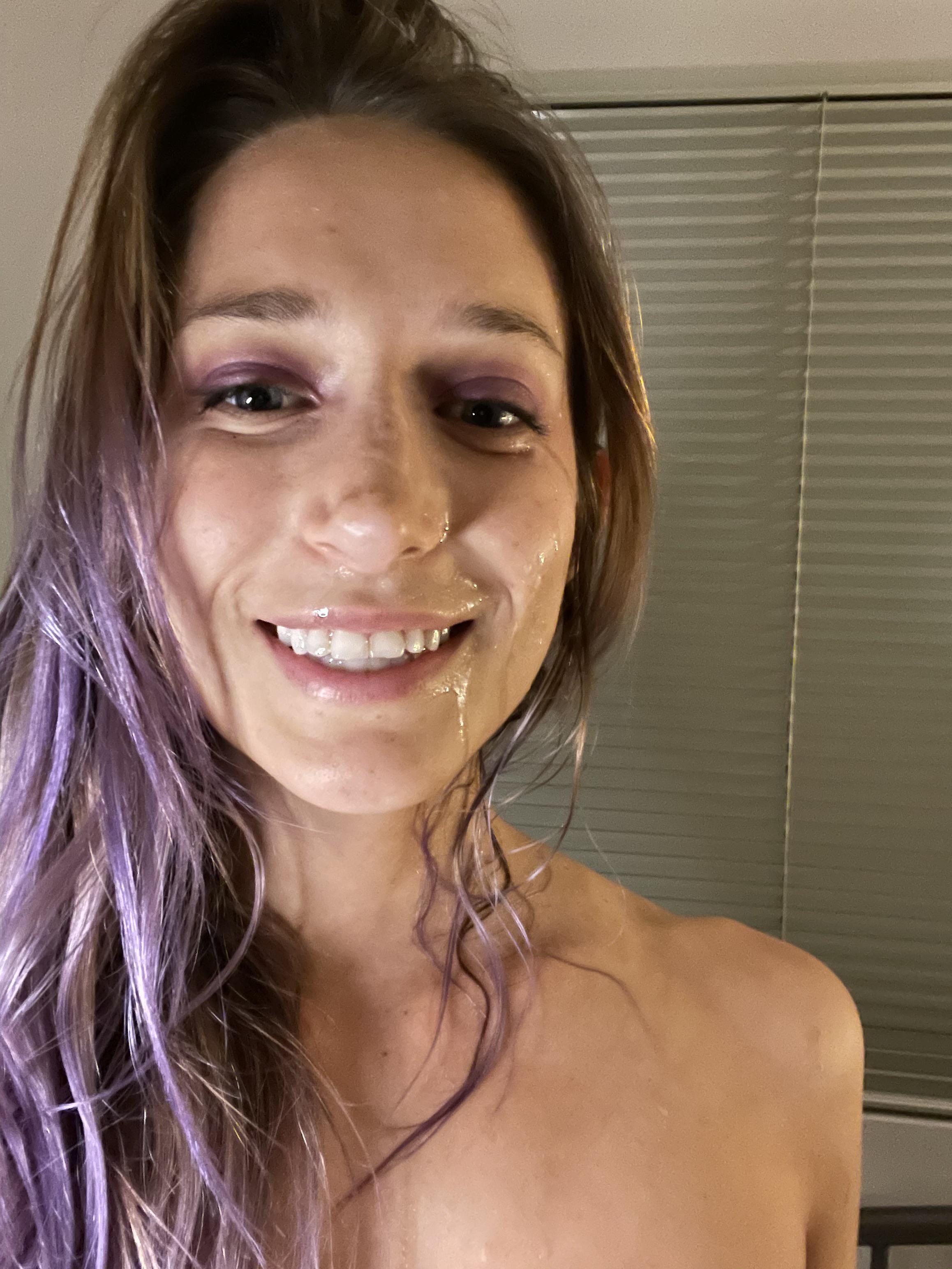 Cum is the secret to my glowing skin! | Scrolller