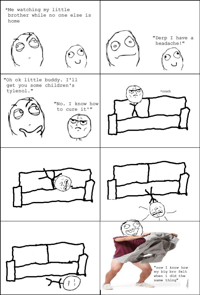 curing a headache | Scrolller