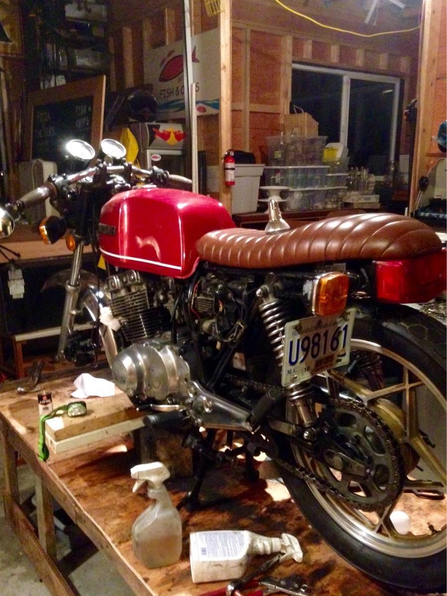 Currently progress on the gsx400, almost done | Scrolller