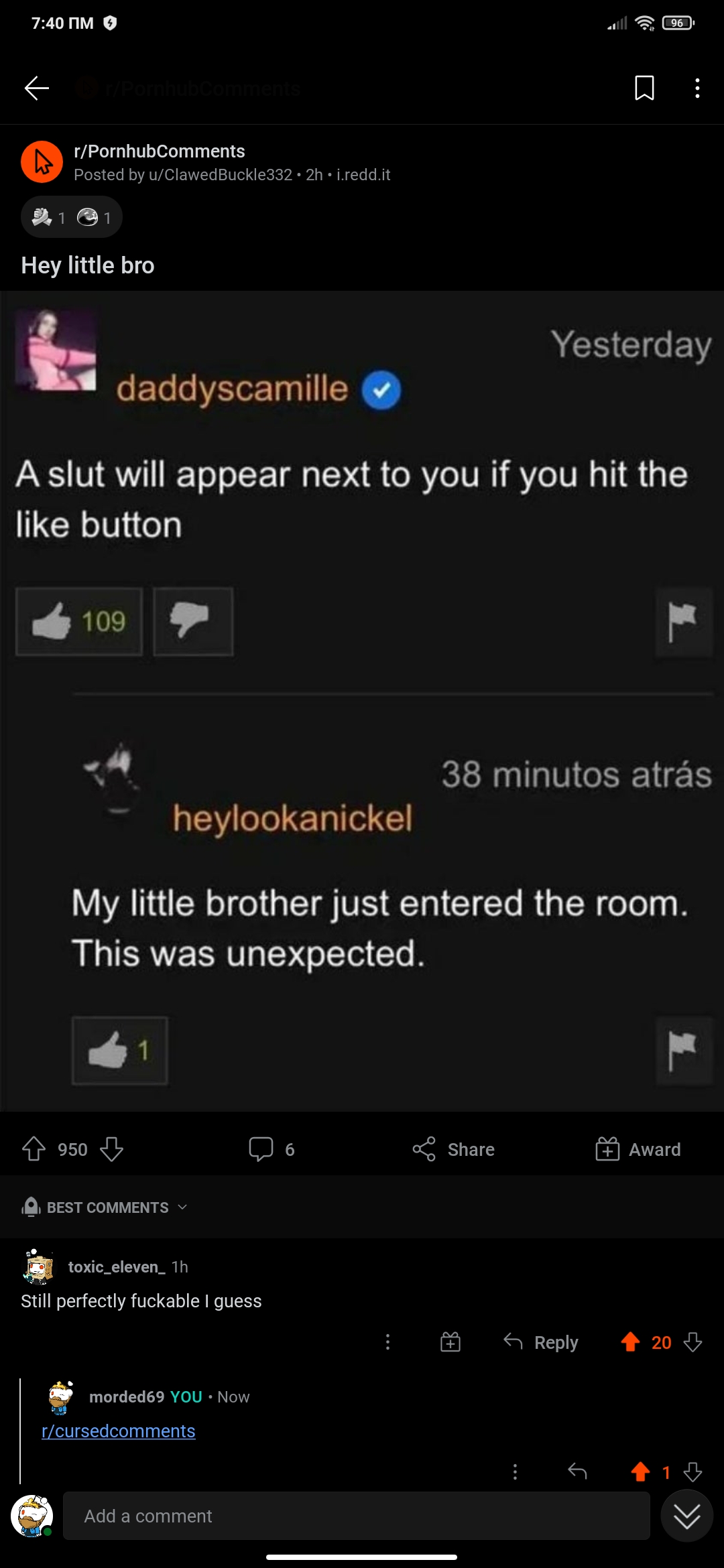 Cursed bro | Scrolller