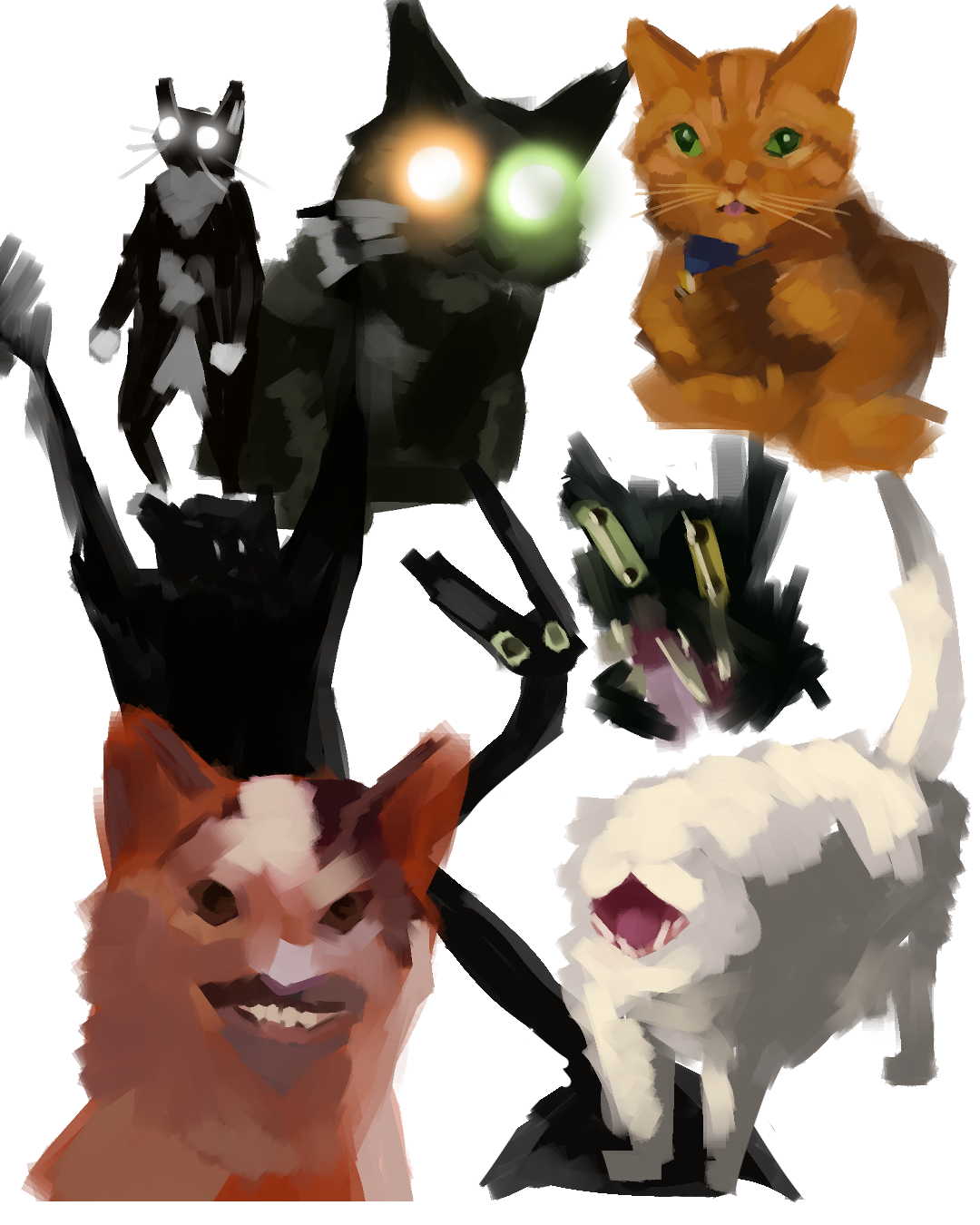 Cursed cats 2 Electric boogaloo | Scrolller