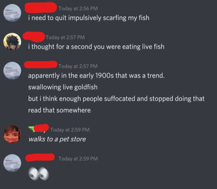 Cursed discord chat from my brother | Scrolller