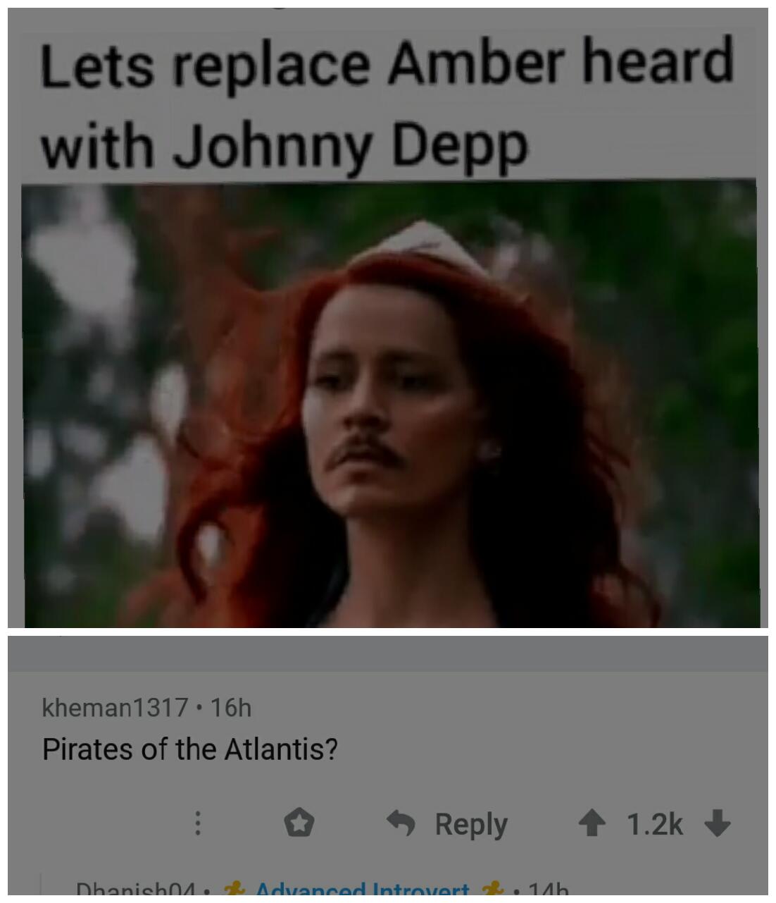 Cursed_Johny depp meme | Scrolller