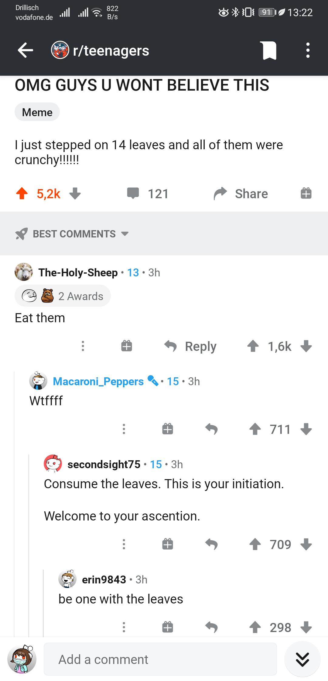 Cursed leaves | Scrolller