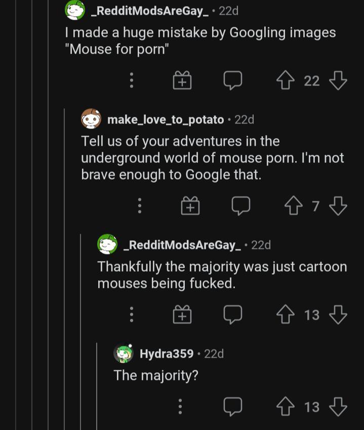 Cursed_mouse | Scrolller