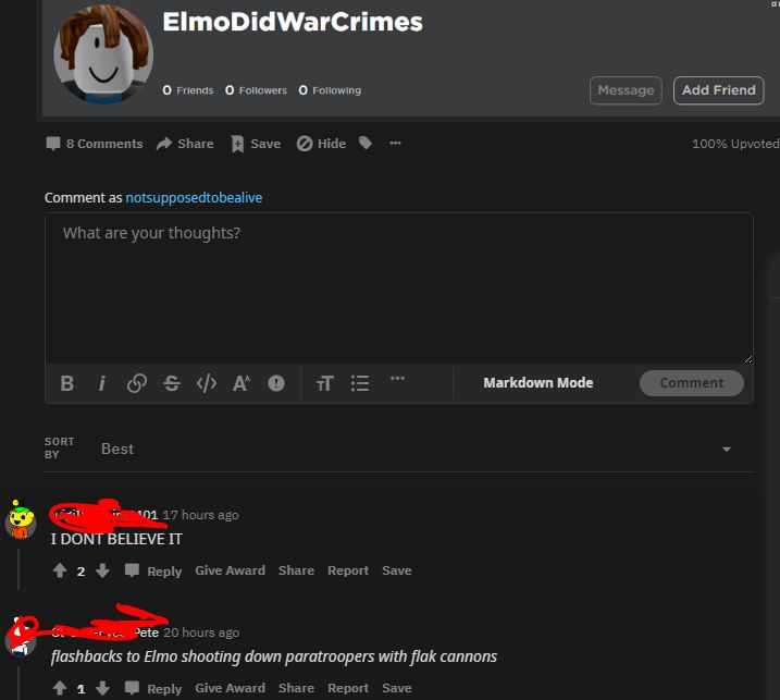 cursed profile | Scrolller