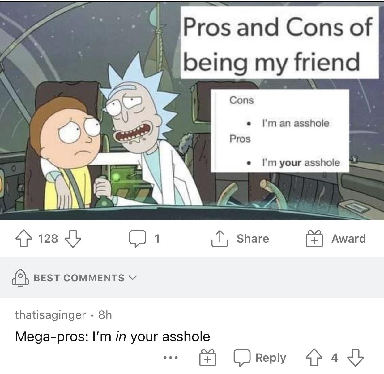 Cursed_Rick and morty | Scrolller