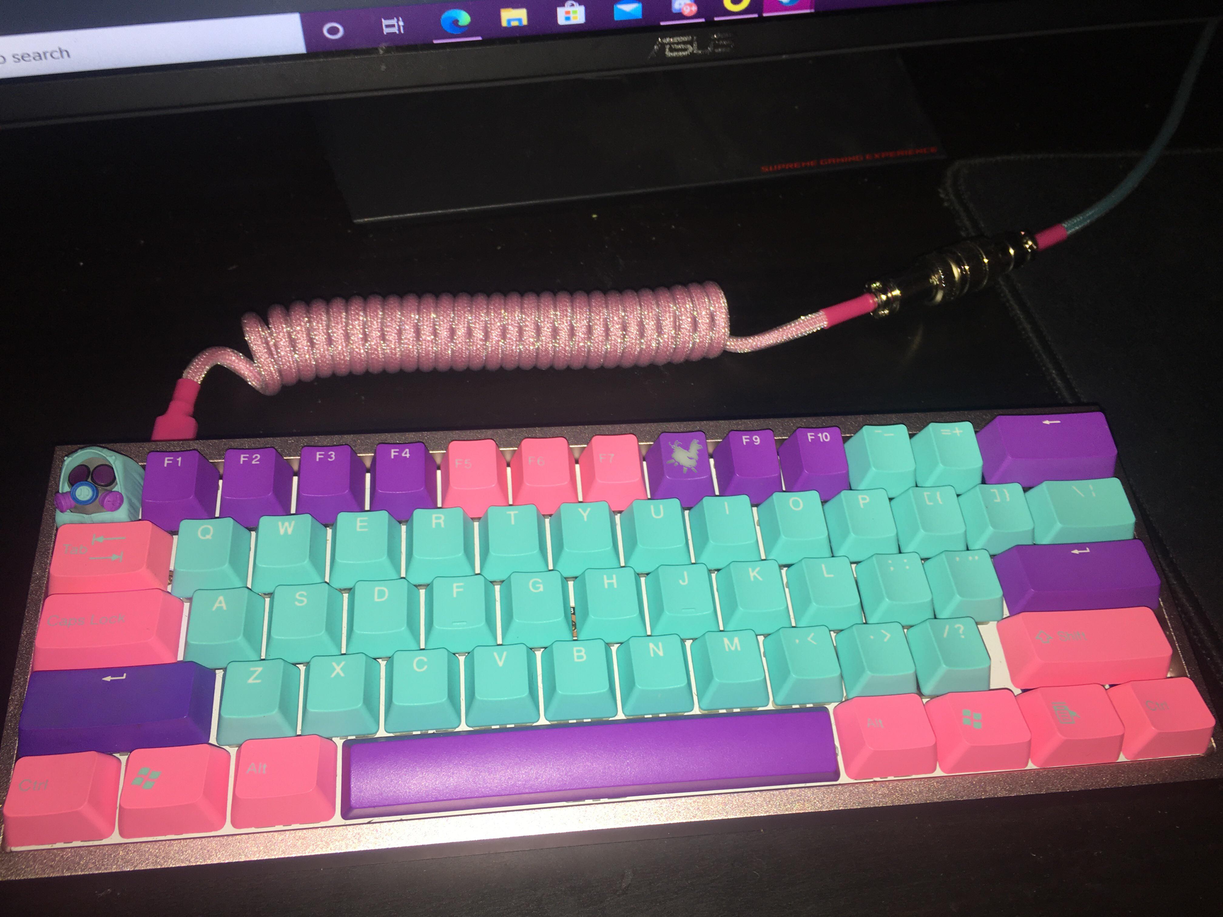 Custom keyboard is finished! | Scrolller