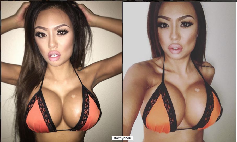 Cute fake tits Stacy | Scrolller