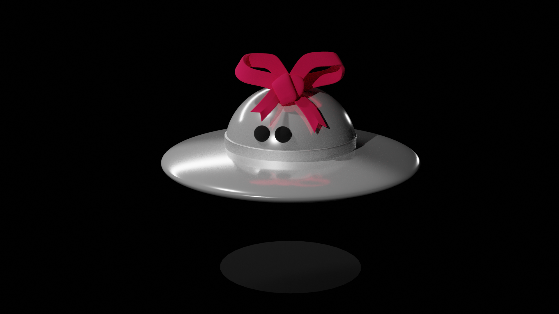 Cute Li'l UFO - Blender 3D Model | Scrolller