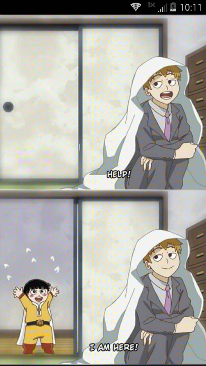 Cute Mob dressed as OPM | Scrolller