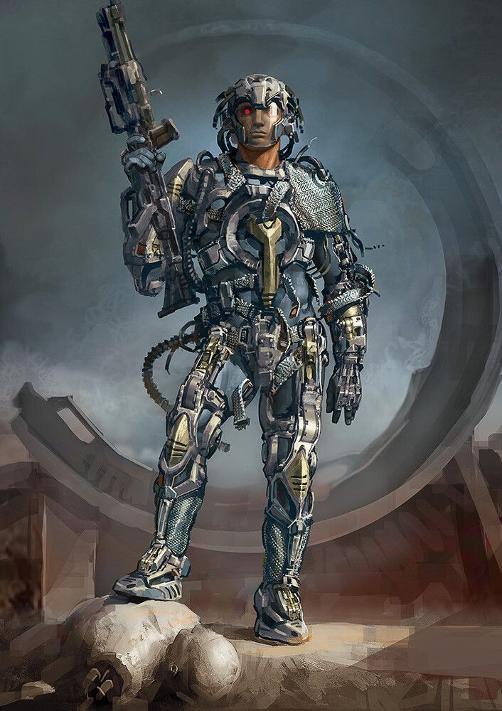 Cyborg by Sasha Beliaev | Scrolller