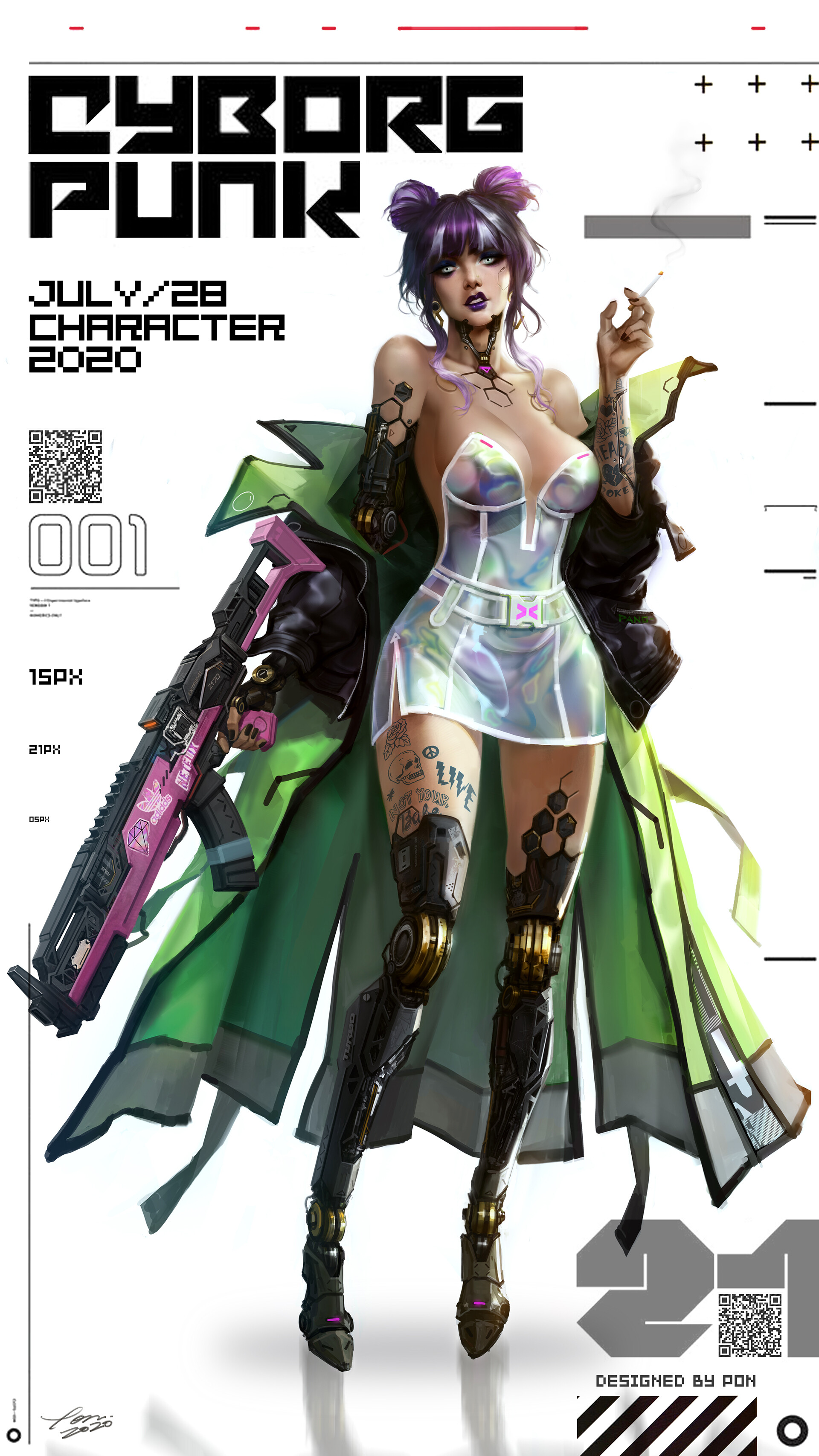 Cyborg Nezha by Paang Wong | Scrolller