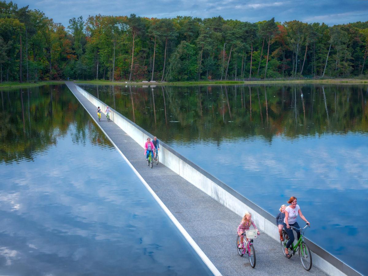 Cycling through water, landezine international landscape award, Belgium | Scrolller