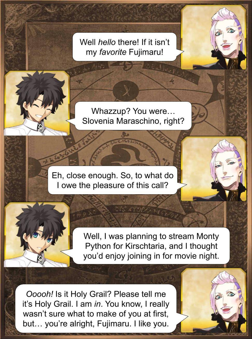 Daily Chaldea 0621: More Movie Nights | Scrolller