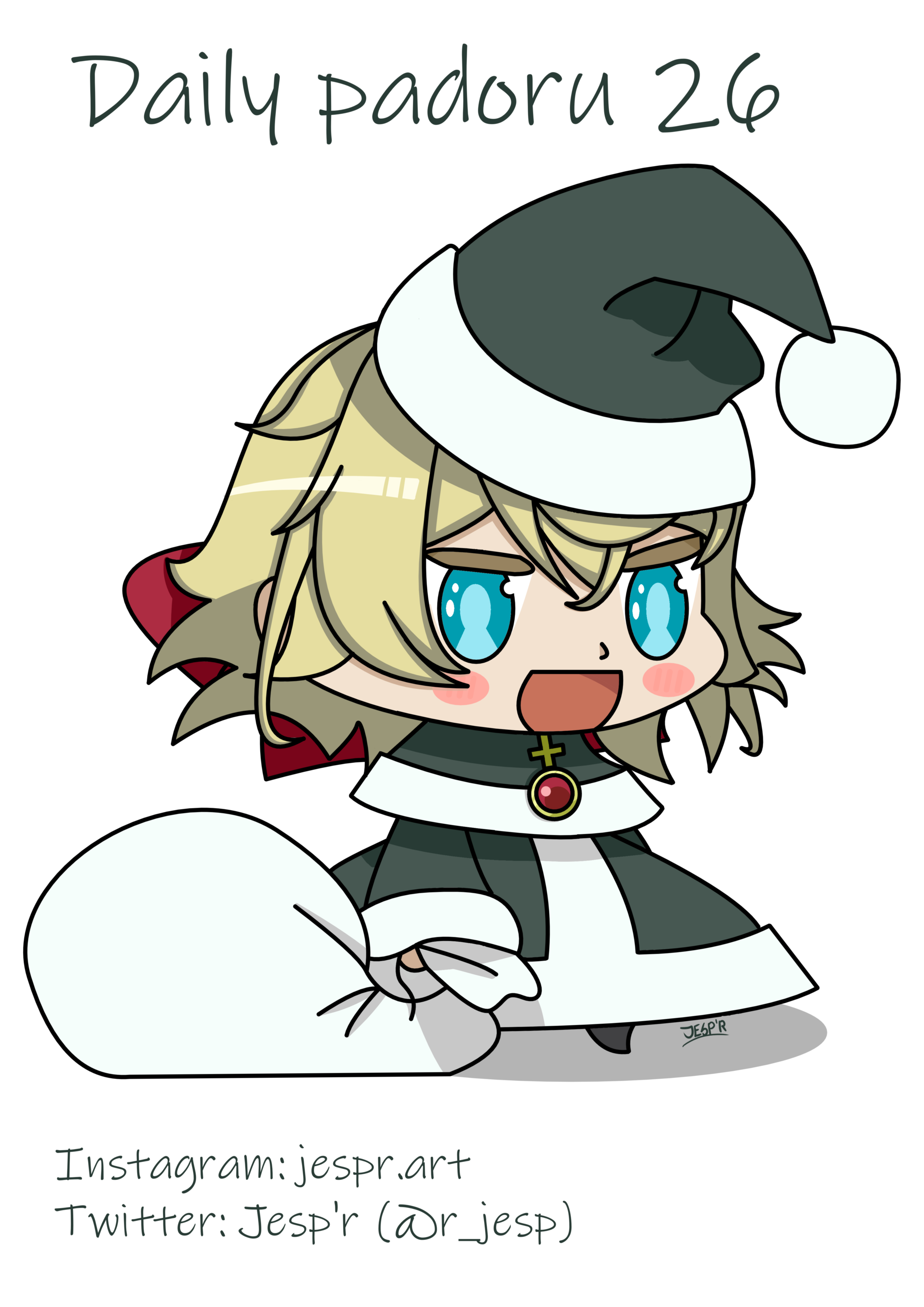 Daily padoru 26 - Tanya von Degurechaff (Youjo Senki) | Scrolller