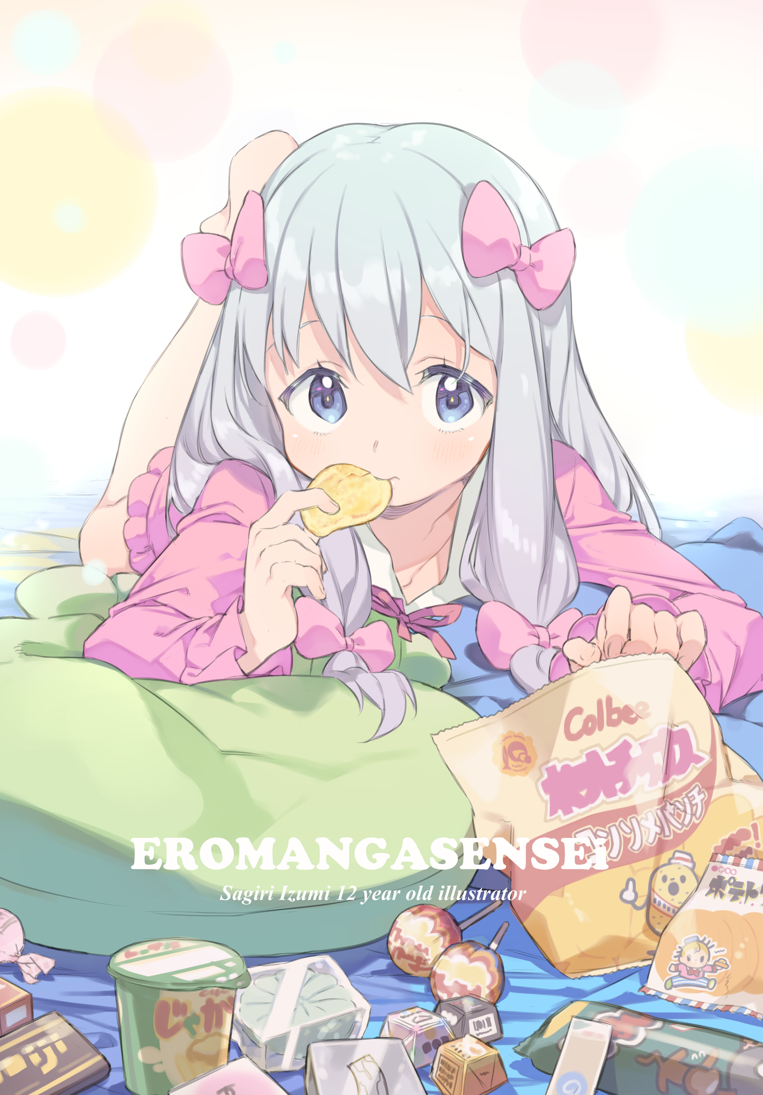 [Daily Sagiri #119] Taking a potato chip, and eating it! | Scrolller