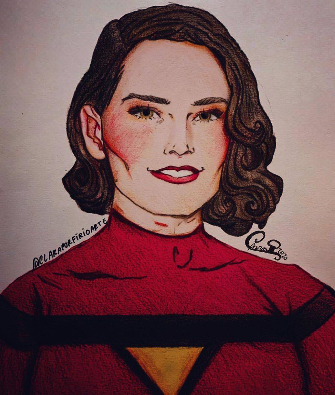 Daisy As Spider Woman Sketch Scrolller