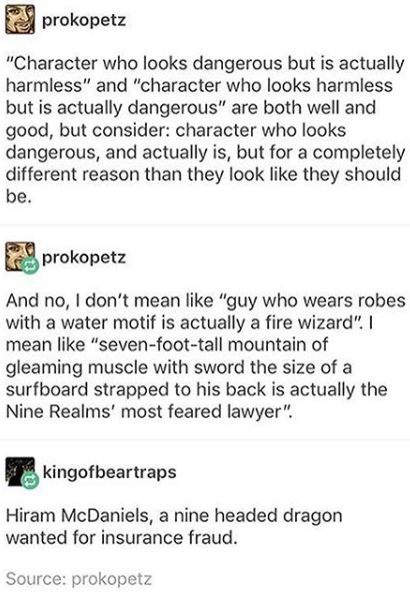 Dangerous characters | Scrolller