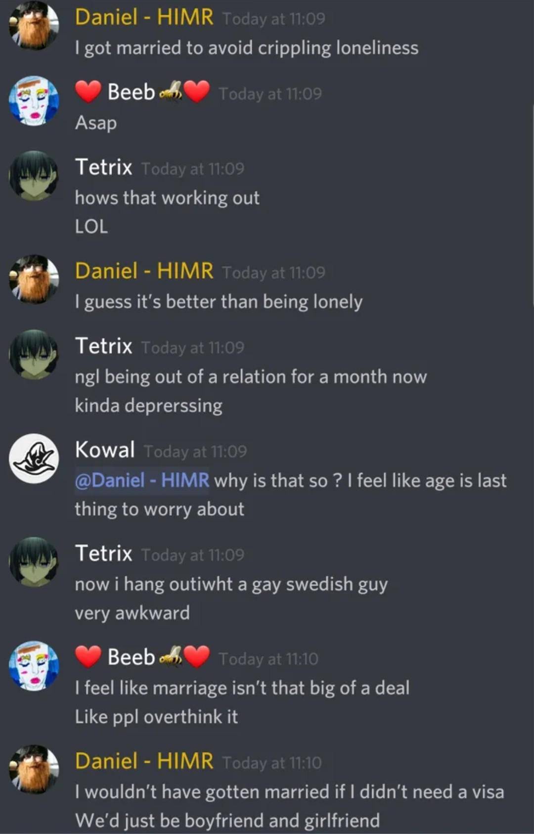 Daniel admits he married Chihiro for a visa (not love) | Scrolller