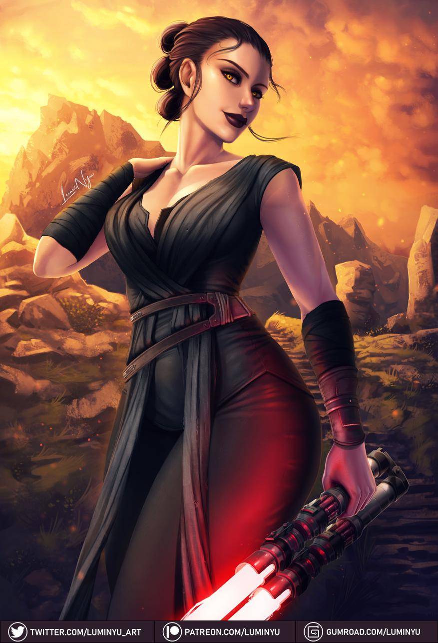 Dark Rey [Star Wars] (LumiNyu) | Scrolller