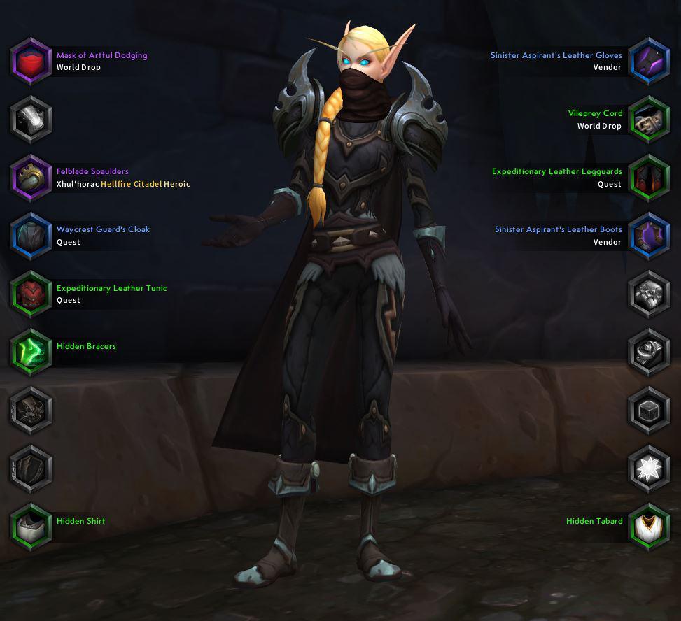 Dark Rogue (Horde Only) | Scrolller