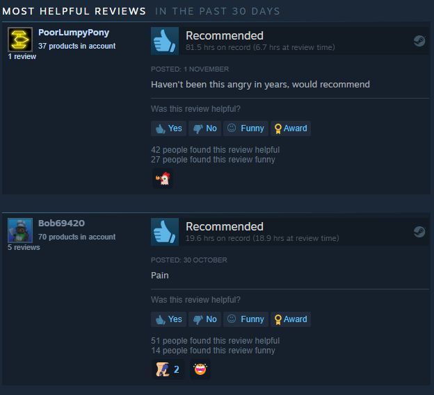 Darkest Dungeon steam reviews are hilarious | Scrolller