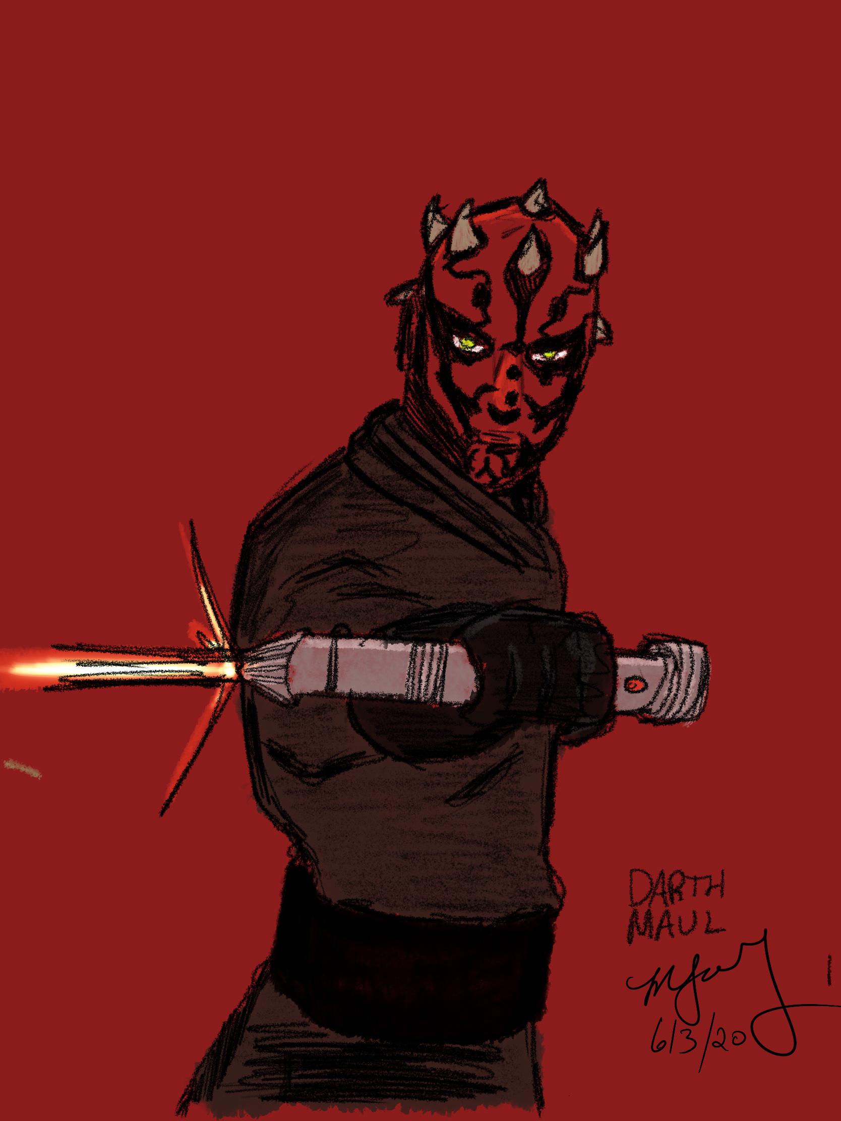 Darth Maul, me, digital | Scrolller