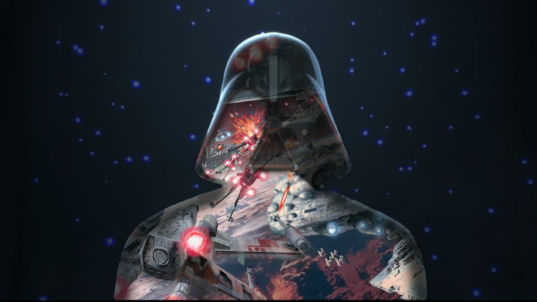 Darth Vader double exposure. | Scrolller
