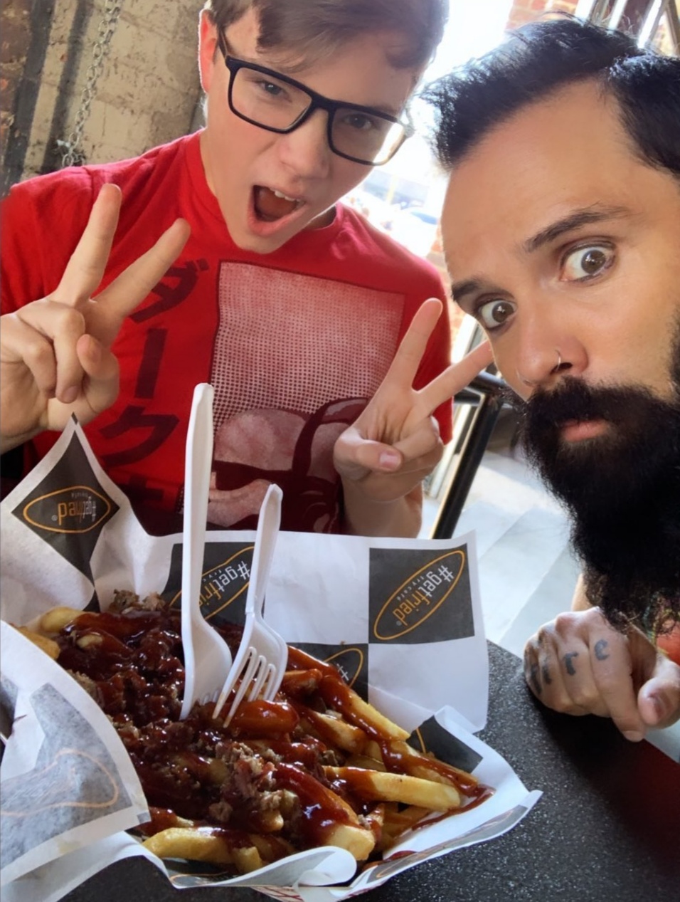 Day #123 John and his son Xavier | Scrolller