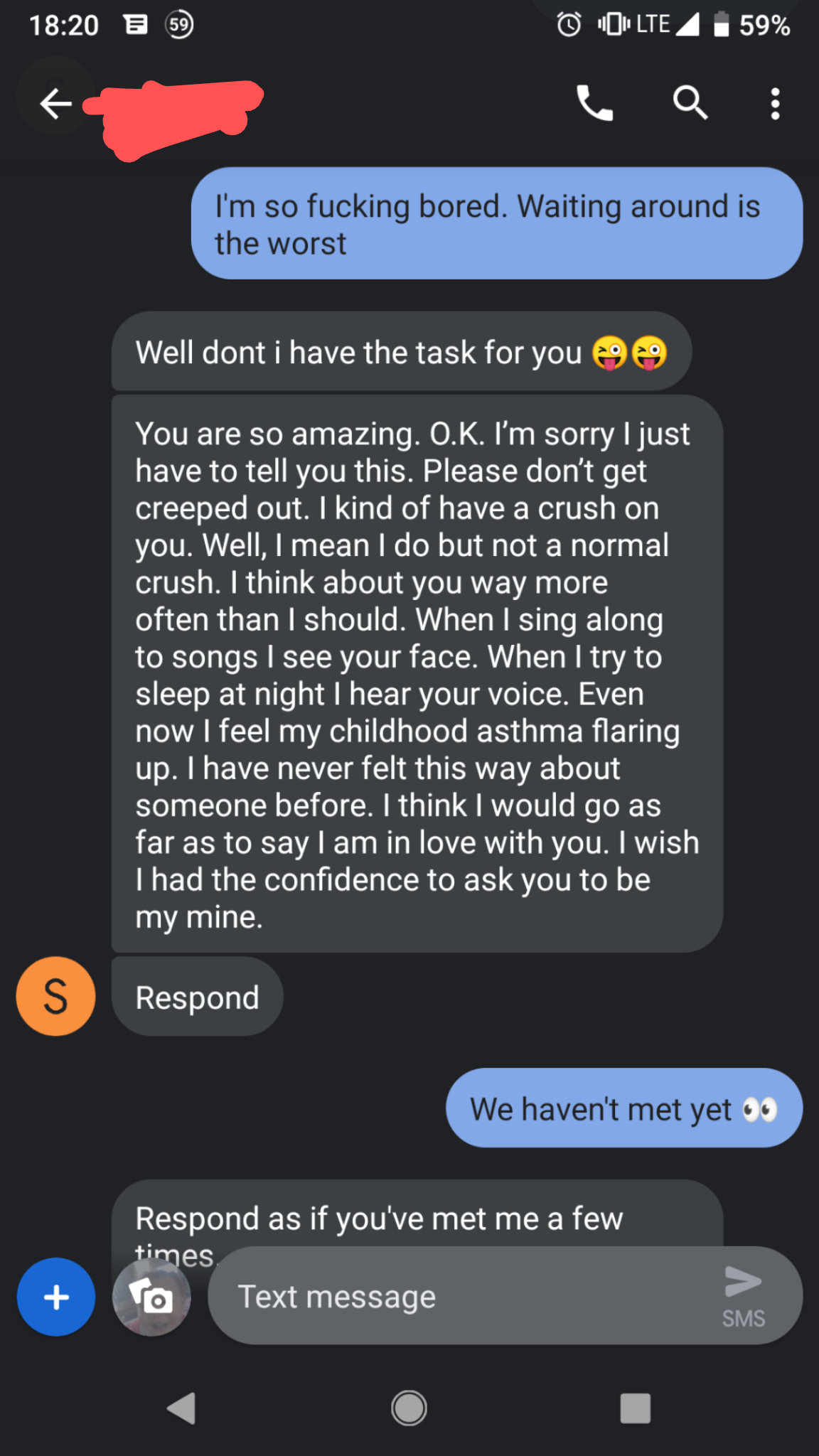 Day 2 of talking | Scrolller