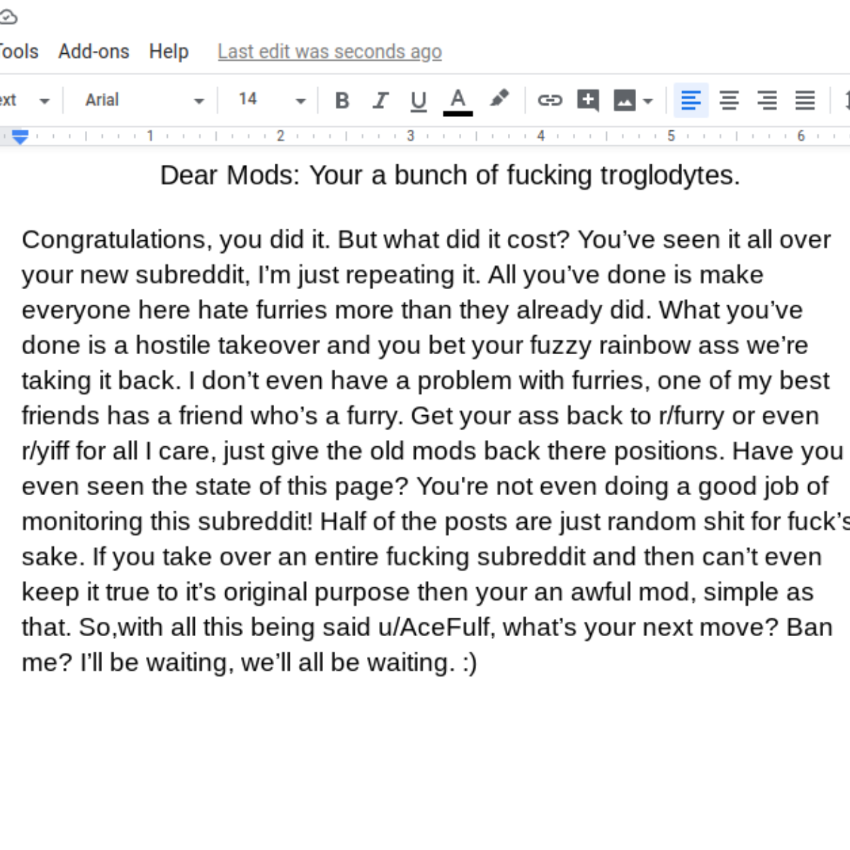 Dear Ace... | Scrolller