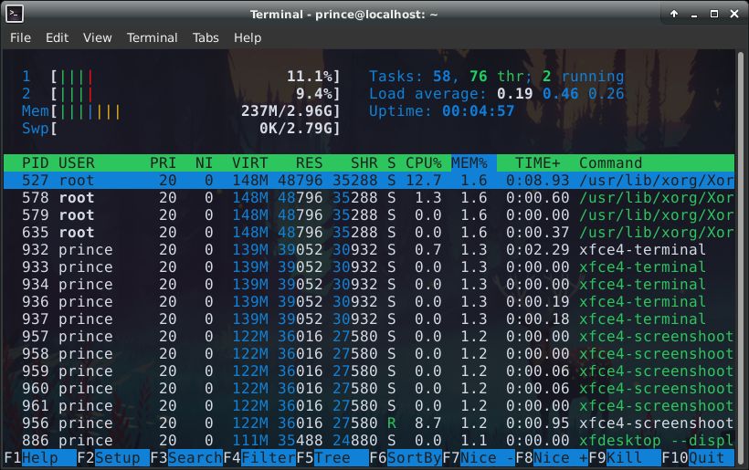 Debian buster + xfce on an unpowered old machine | Scrolller