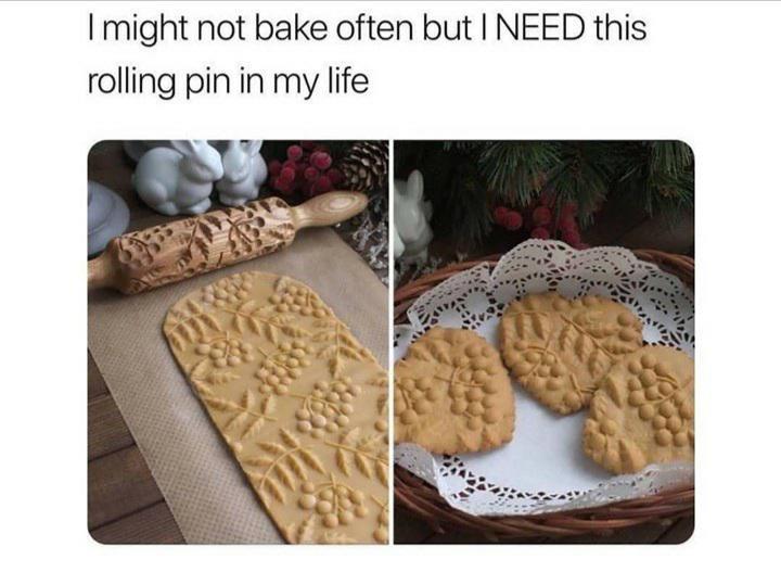 Decorative rolling pin | Scrolller