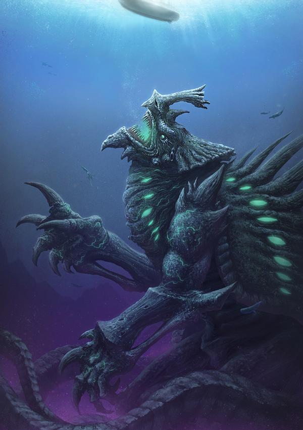 Deep Kaiju by Peter Siedl | Scrolller