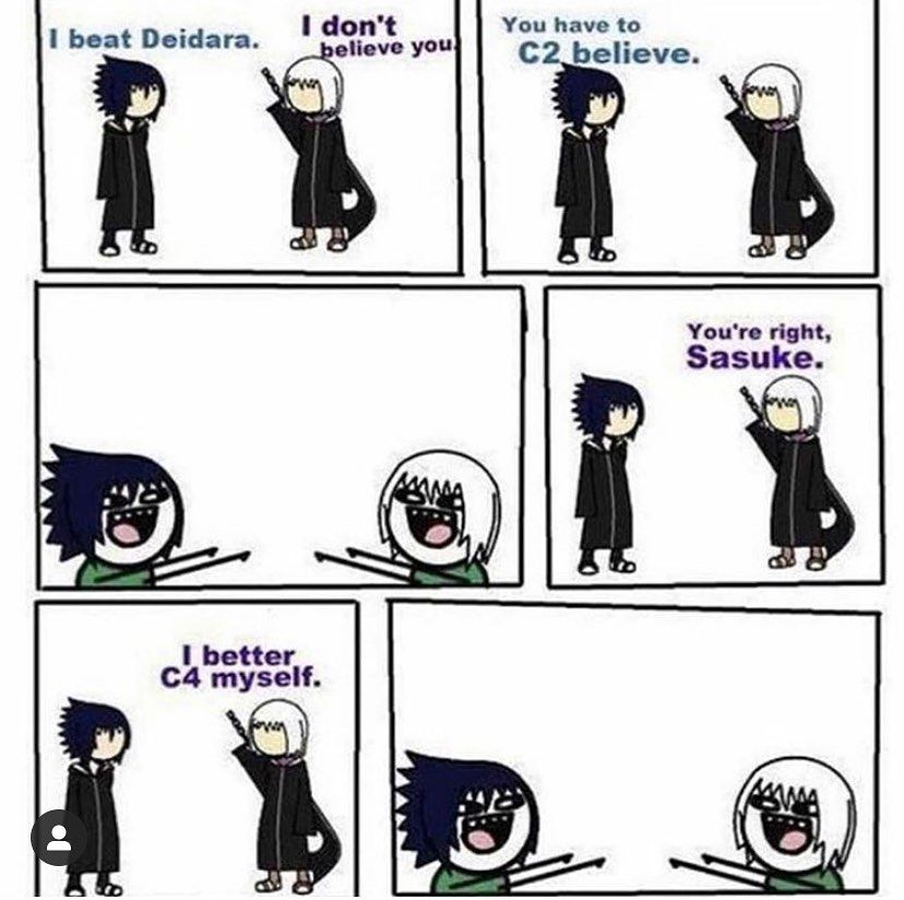 Deidara Jokes | Scrolller