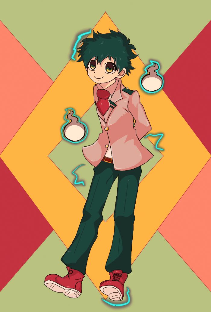 Deku in the style of Toilet-Bound Hanako-Kun! | Scrolller