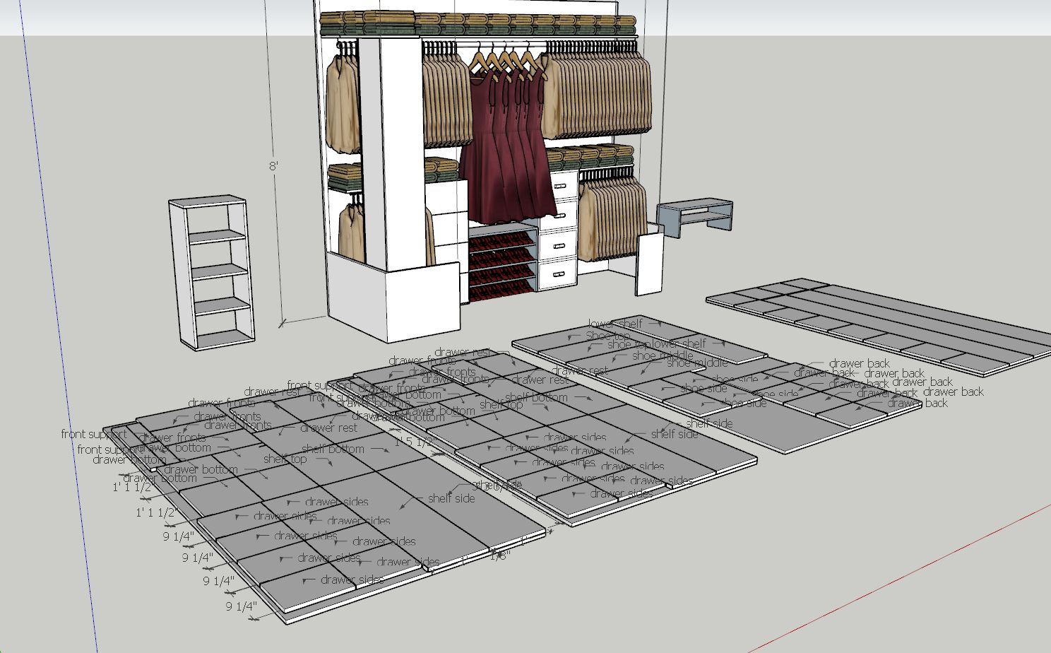 Designing a new closet | Scrolller