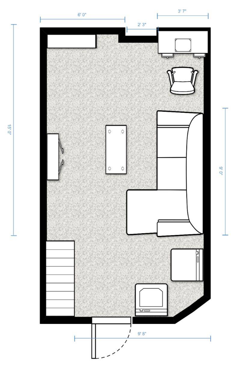 Desk Advice help - basement floorplan | Scrolller