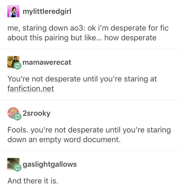 Desperate | Scrolller