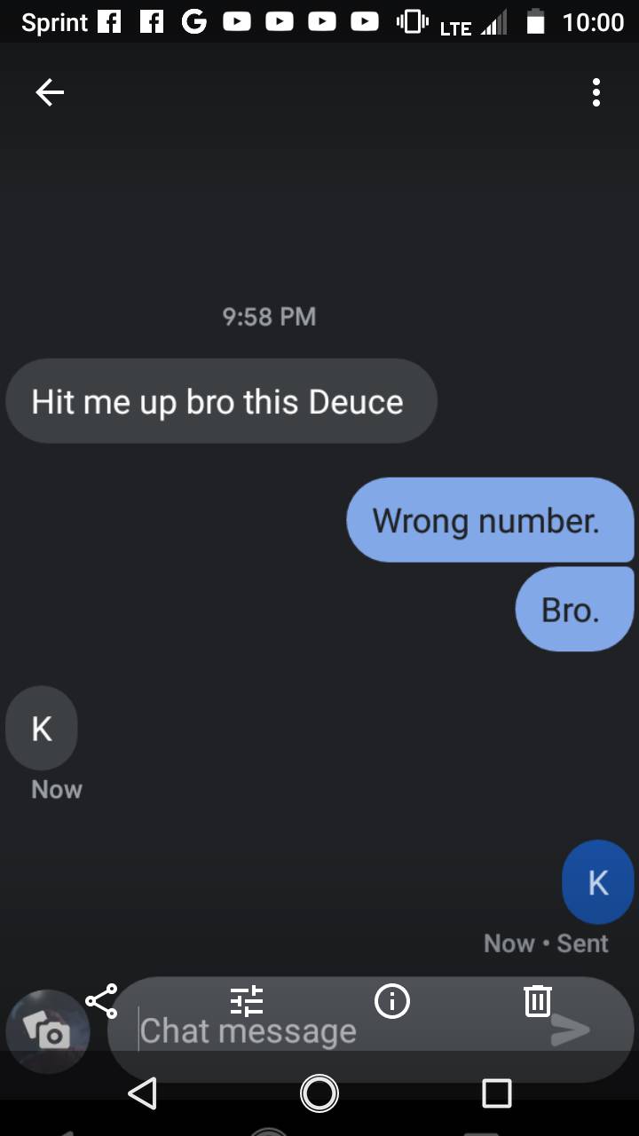 Deuce. Bro. | Scrolller