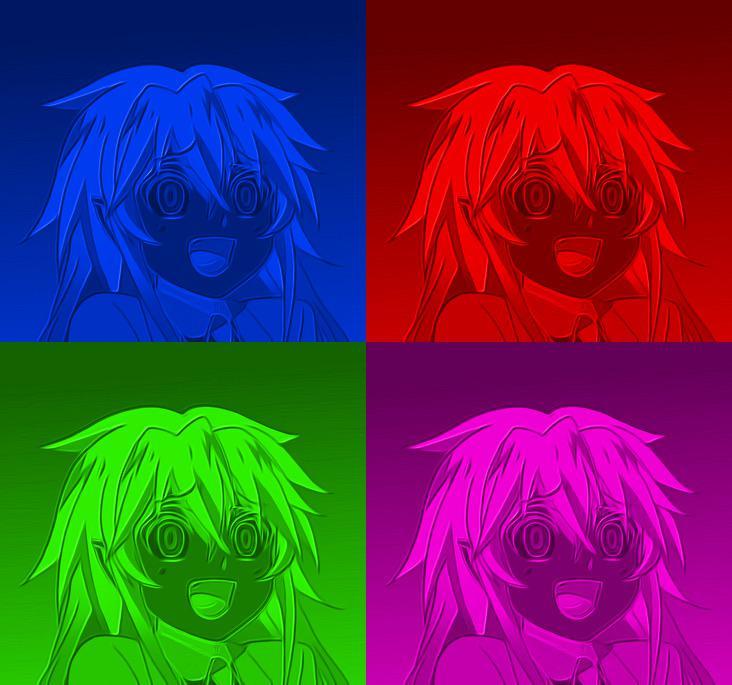 Did some Mari pop art | Scrolller