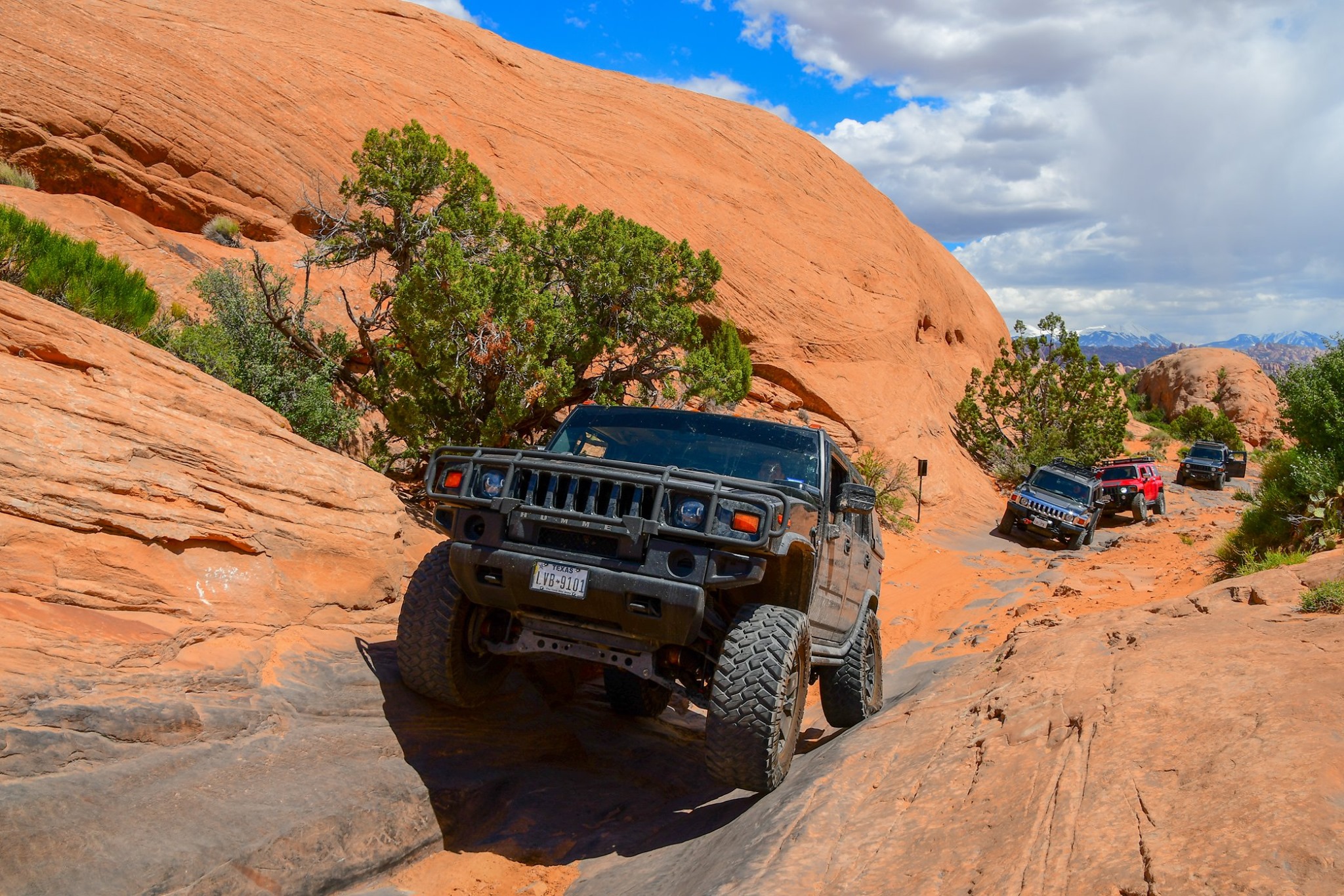 Did someone say ThiccThursday? H2 on the Wedgie at Poison Spider Trail, Moab | Scrolller