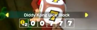 Diddy Kong Dice Block | Scrolller