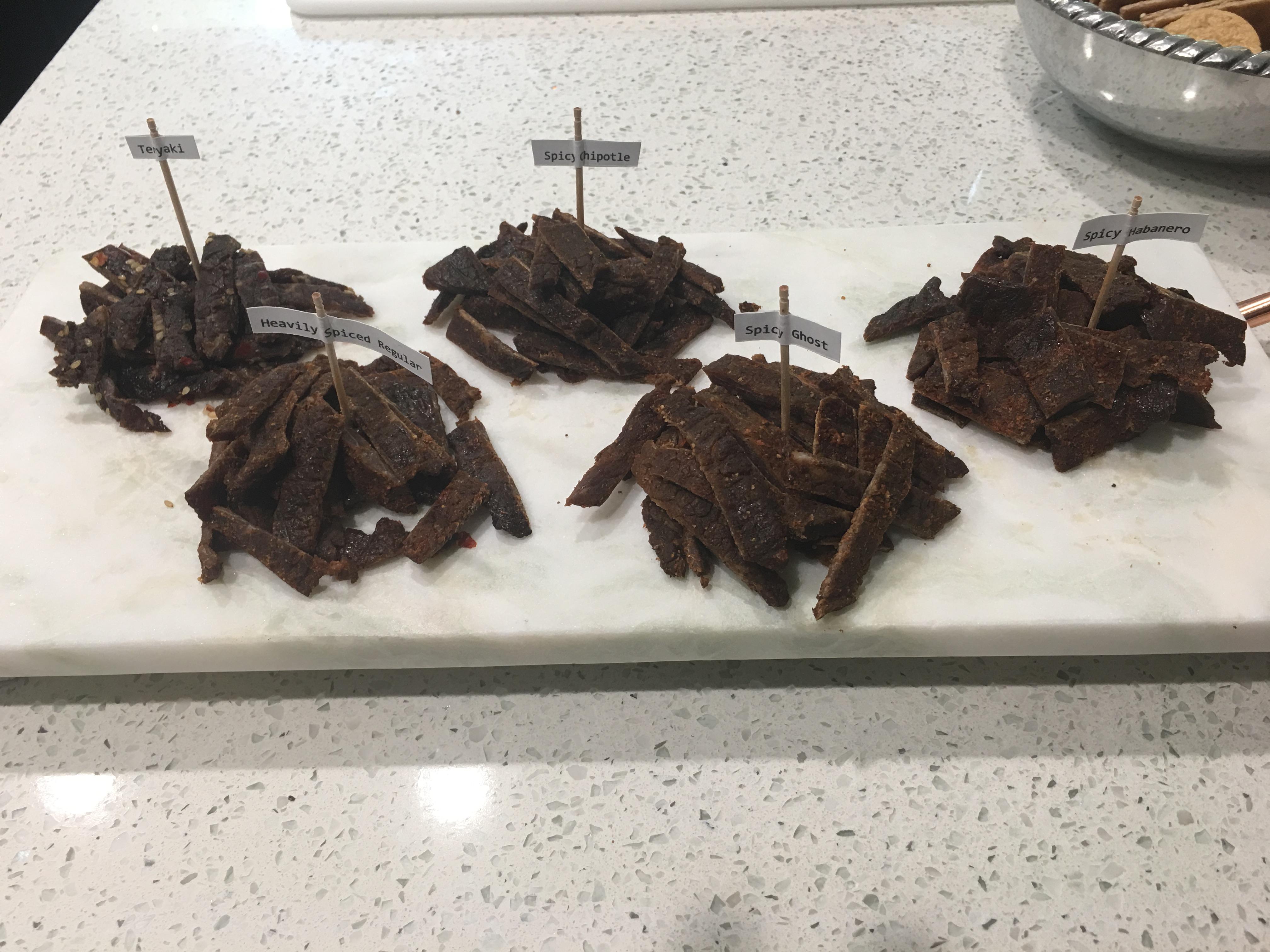 Different levels of spice beef jerky. Appetizer for my BBQ | Scrolller
