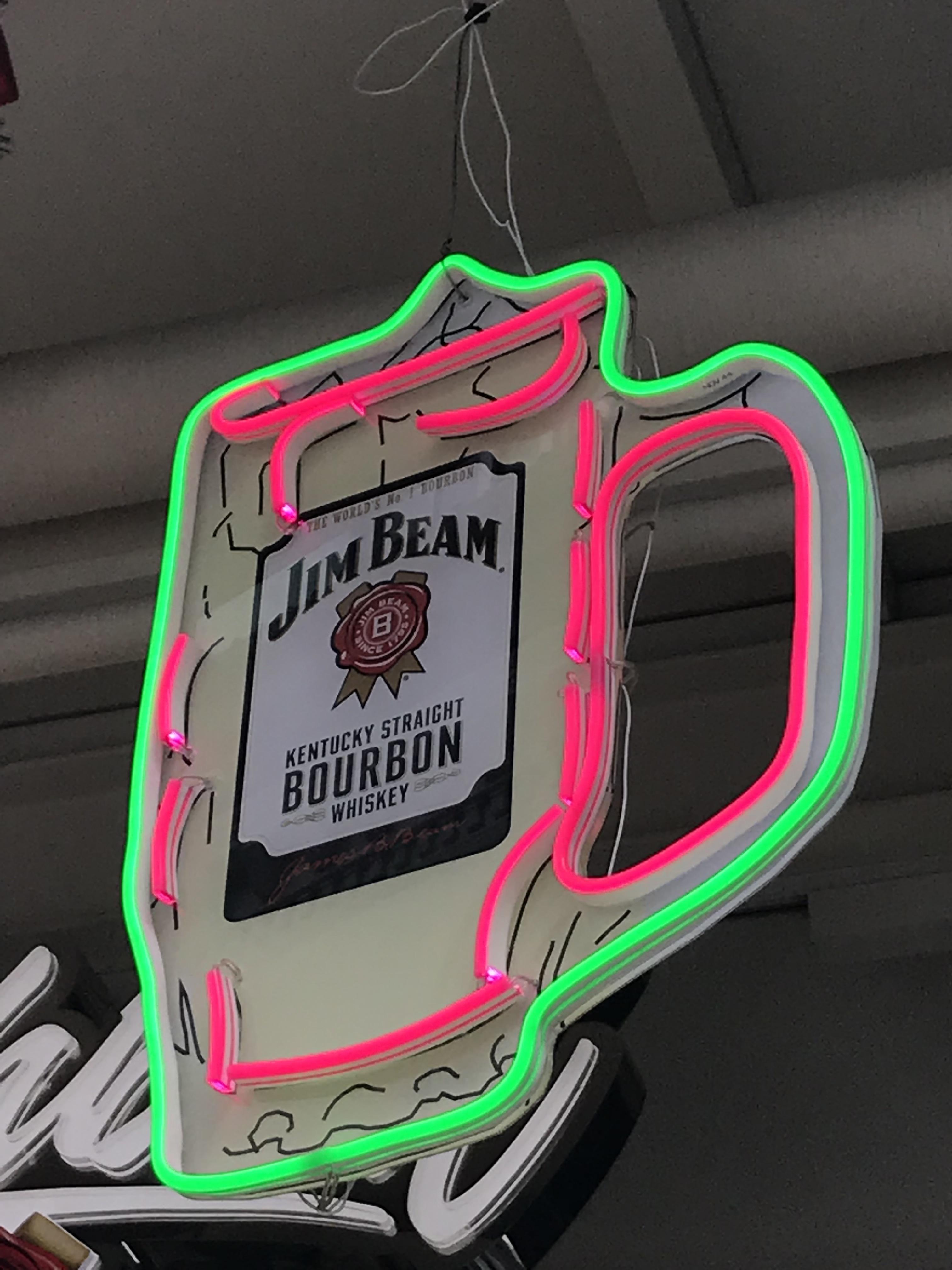 Disguised as neon lights at a bar | Scrolller